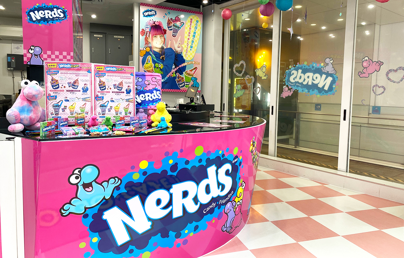 世界初！原宿にNeRds cafe が期間限定オープン！ | CANDY A☆GO☆GO!