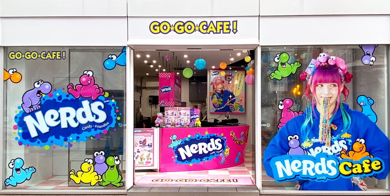 世界初！原宿にNeRds cafe が期間限定オープン！ | CANDY A☆GO☆GO!